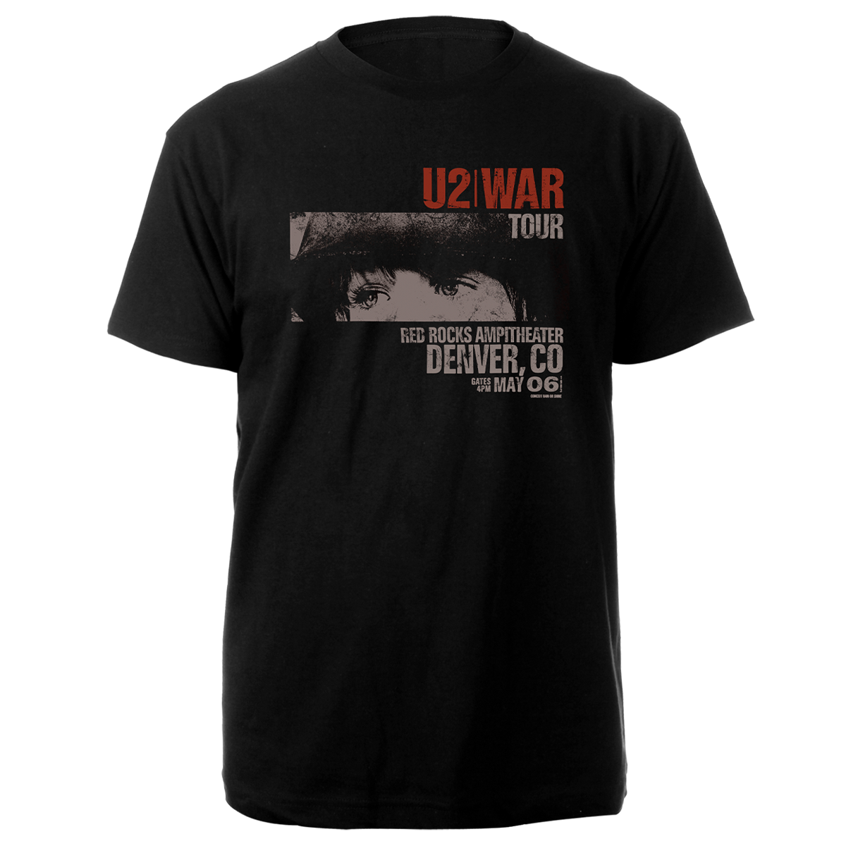 War Tour Red Rocks '83 Tee – U2 EU